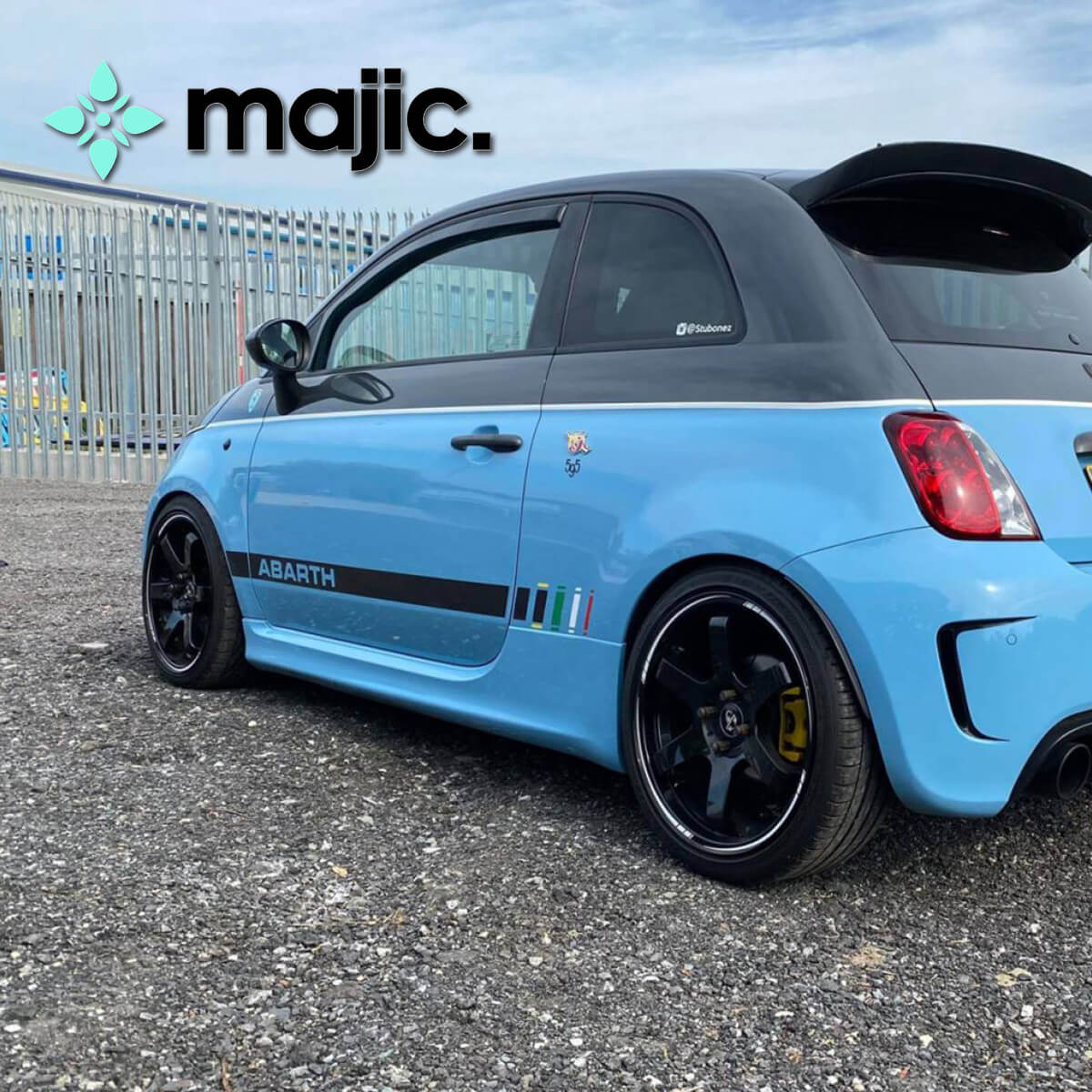 Abarth Legends Blue Paint (952) – majic.