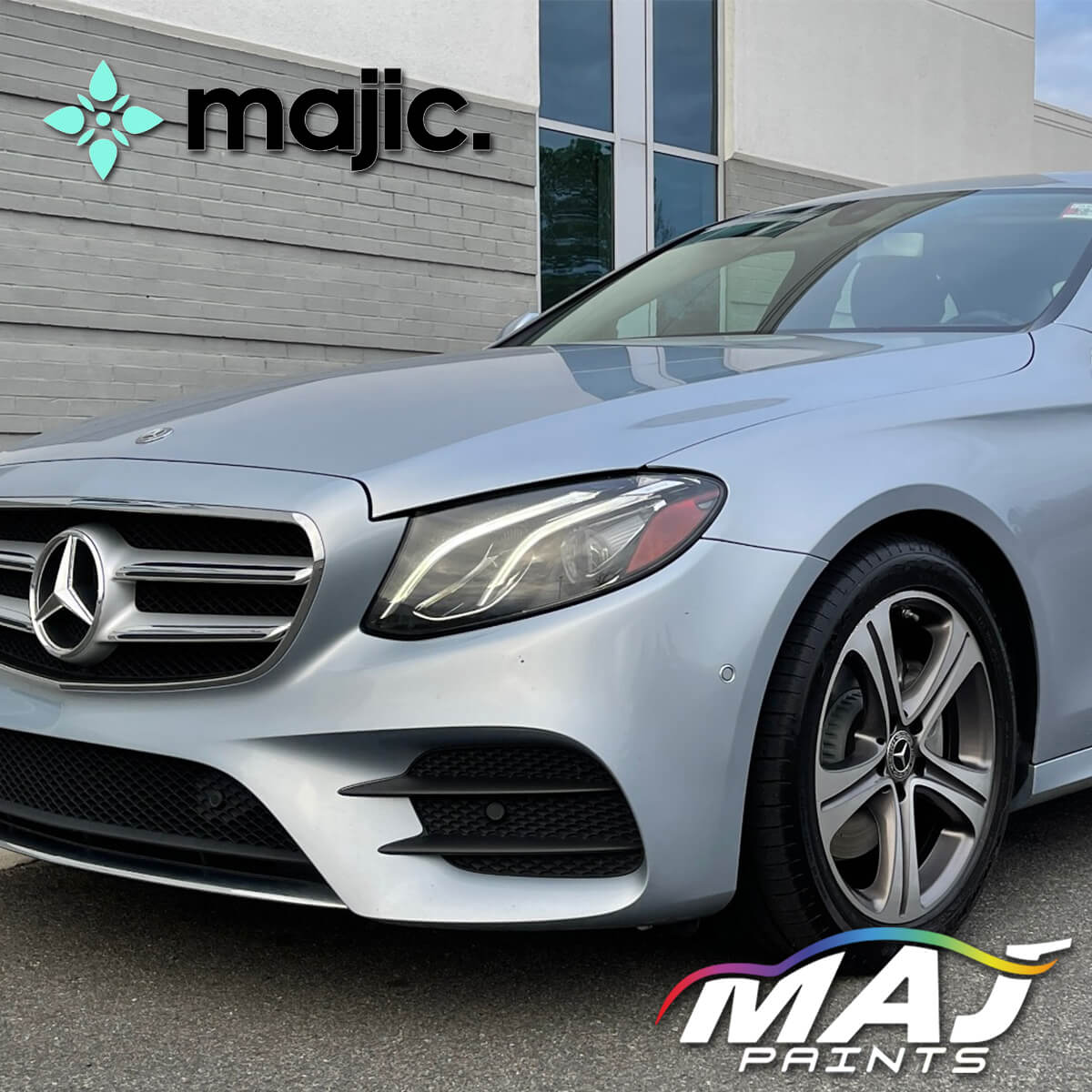 Mercedes Diamond Silver Paint – majic.