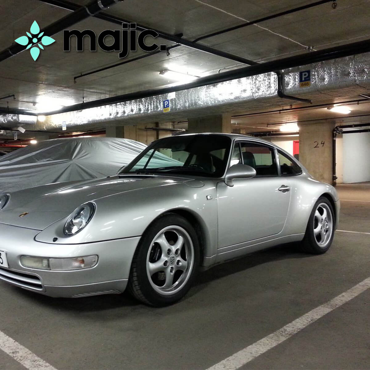 Porsche Crystal Silver Paint – majic.