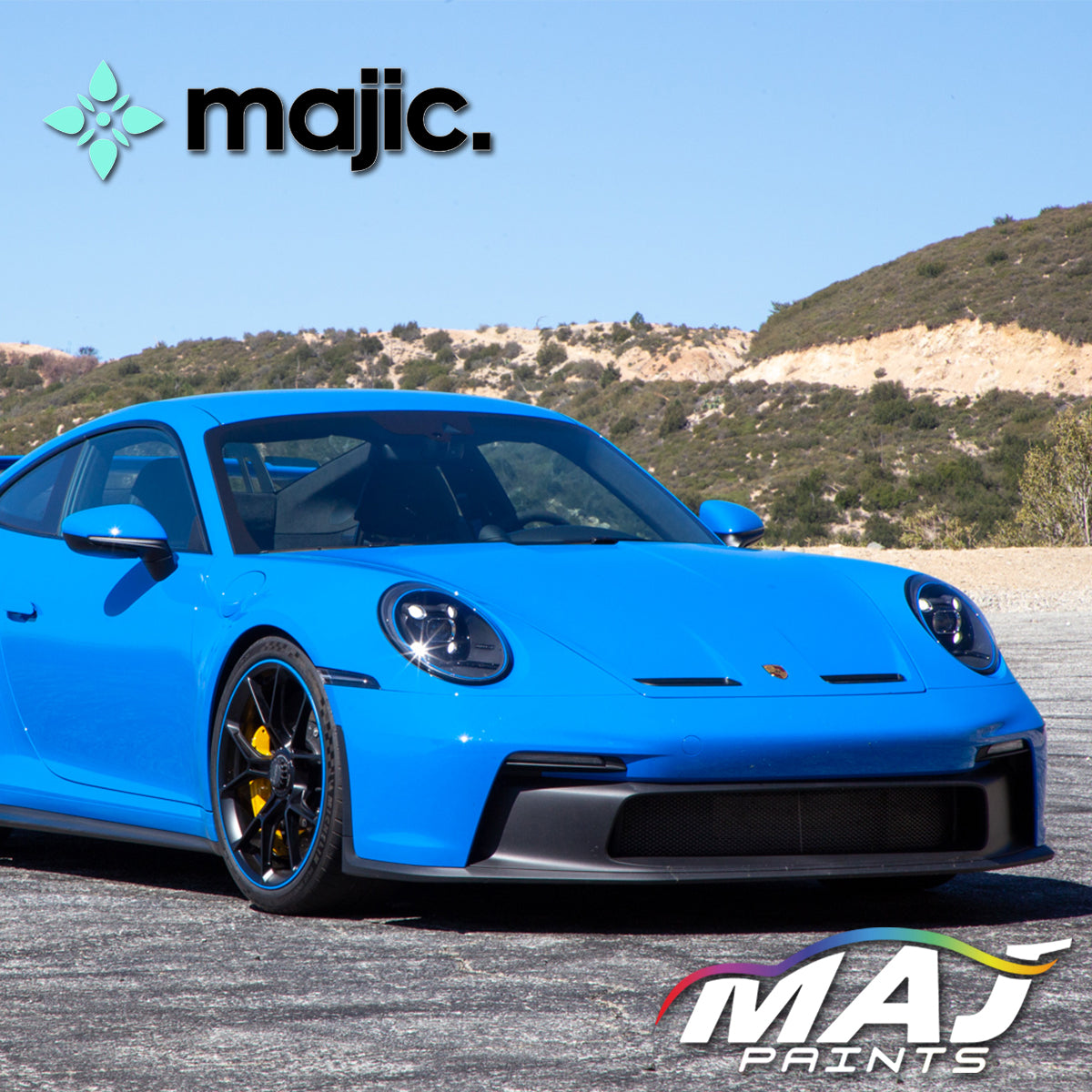 Porsche Shark Blue Paint – majic.