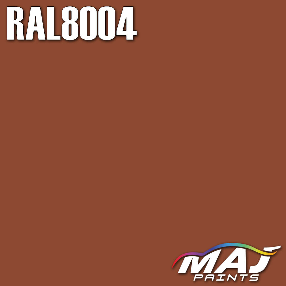 RAL 8004 Copper Brown Paint – majic.