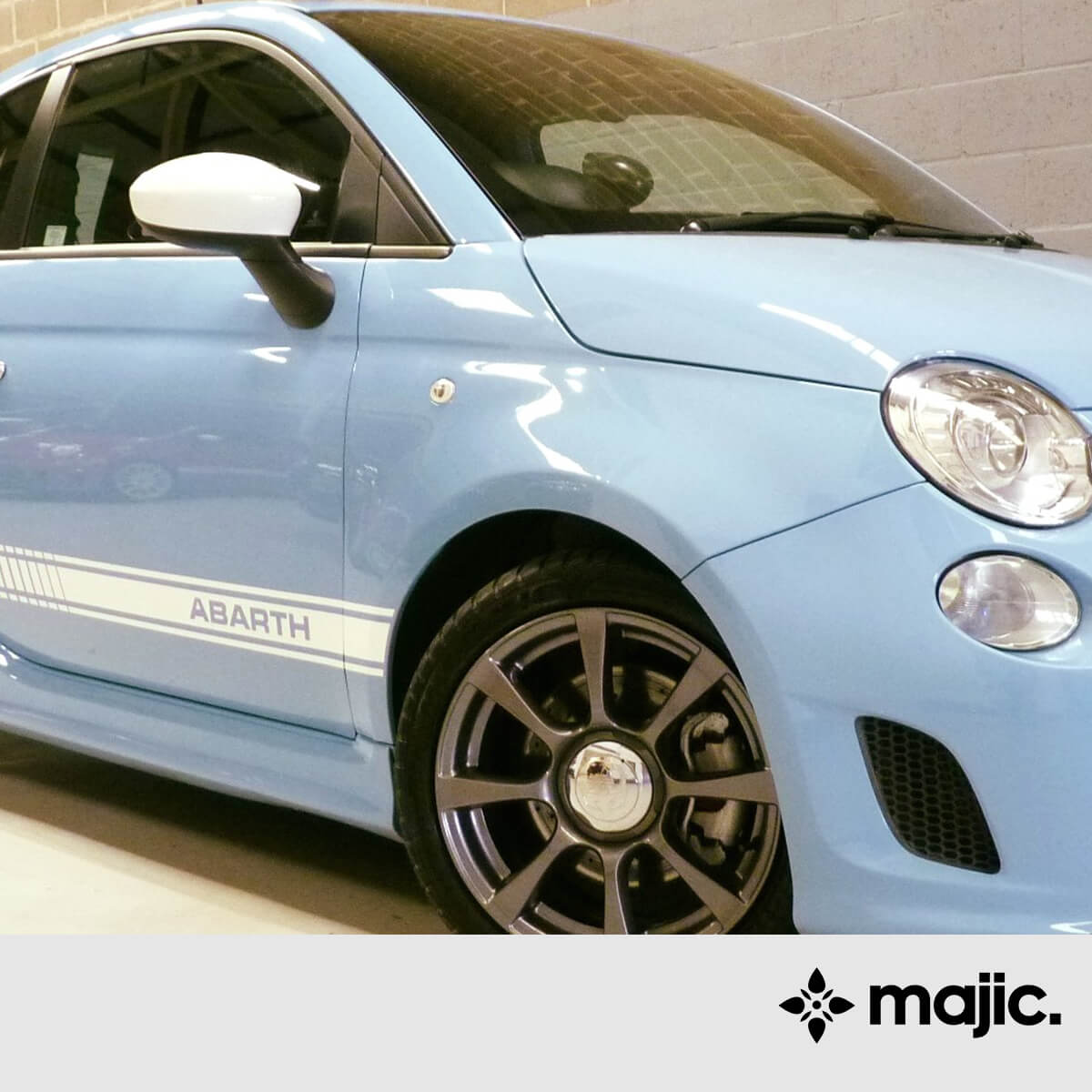 Abarth Legends Blue Paint (952) – majic.