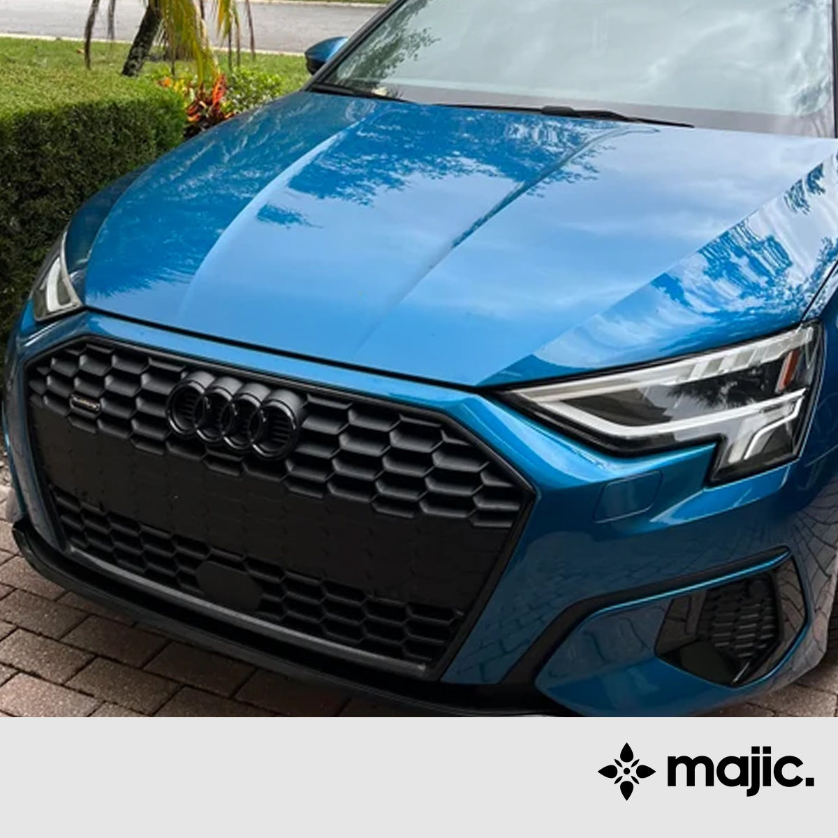 Audi Atoll Blue Paint (Z5Z) – majic.
