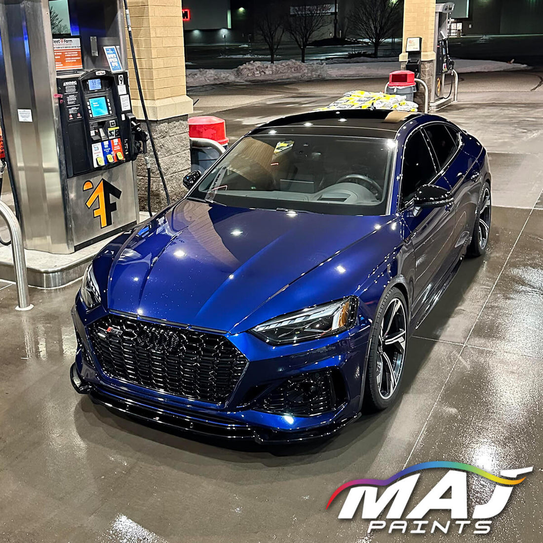 Audi Navarra Blue Paint – majic.