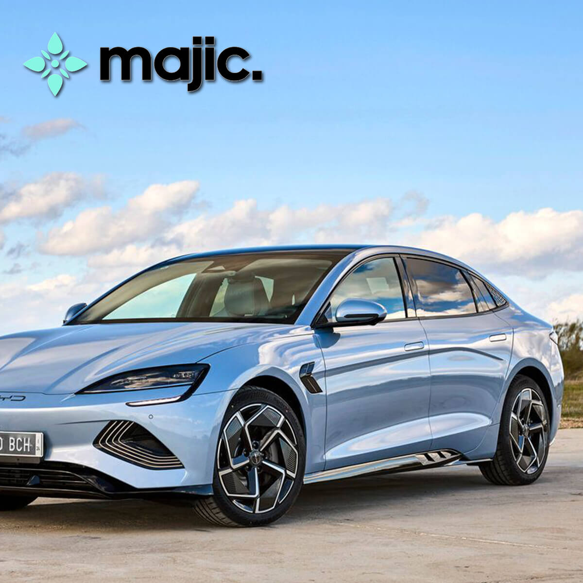 BYD Arctic Blue Paint – majic.
