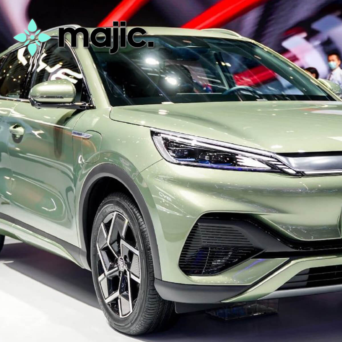 BYD Exploration Green Paint (UA6) – majic.