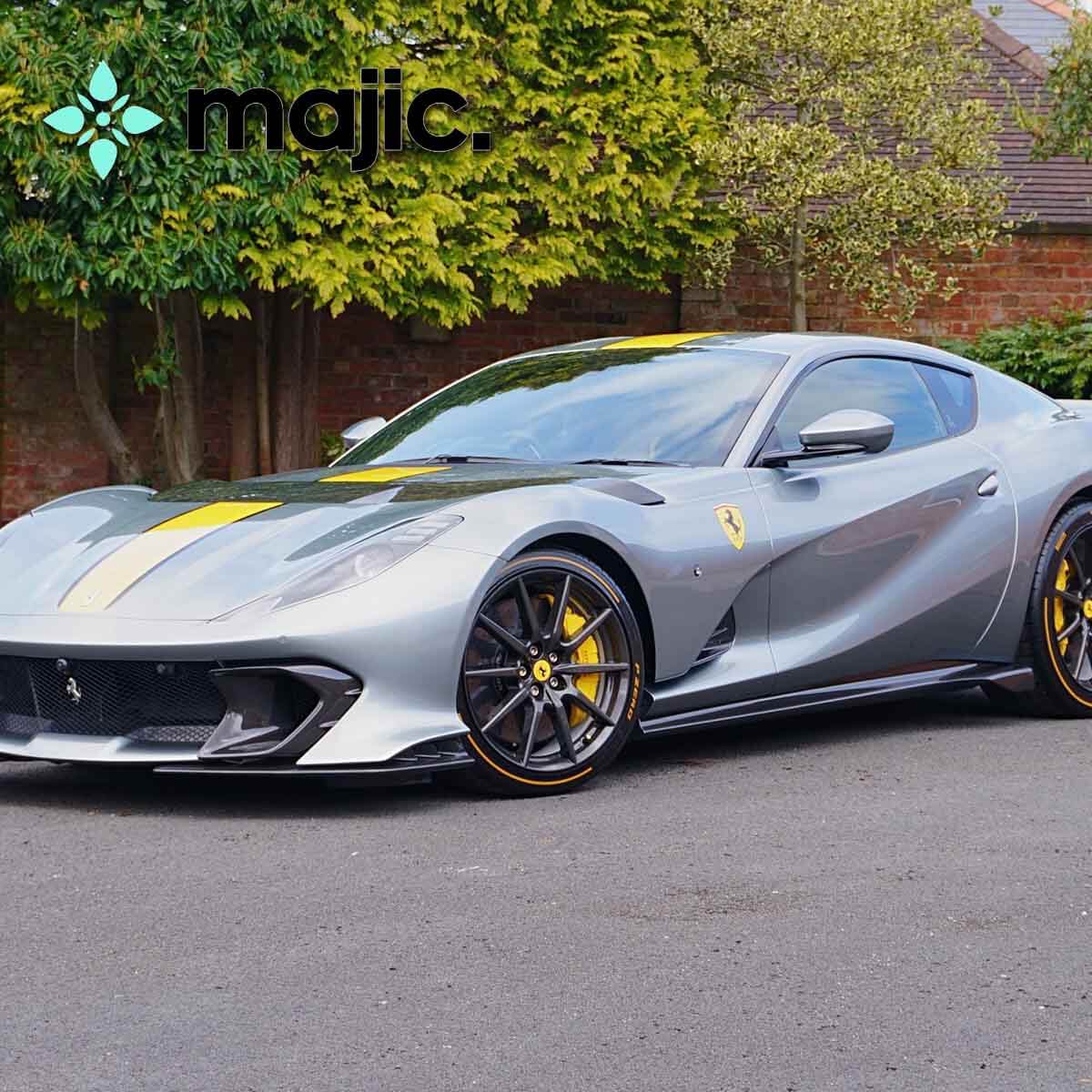 Ferrari Grigio Competizione, Competition Grey Paint – majic.