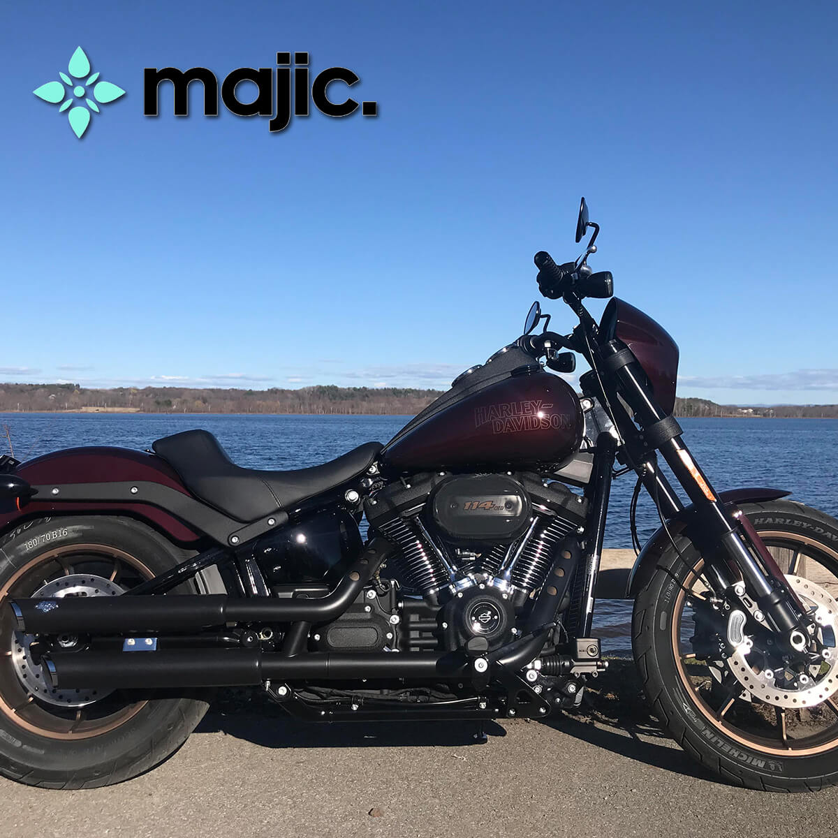Harley-Davidson Midnight Crimson Red Paint – majic.
