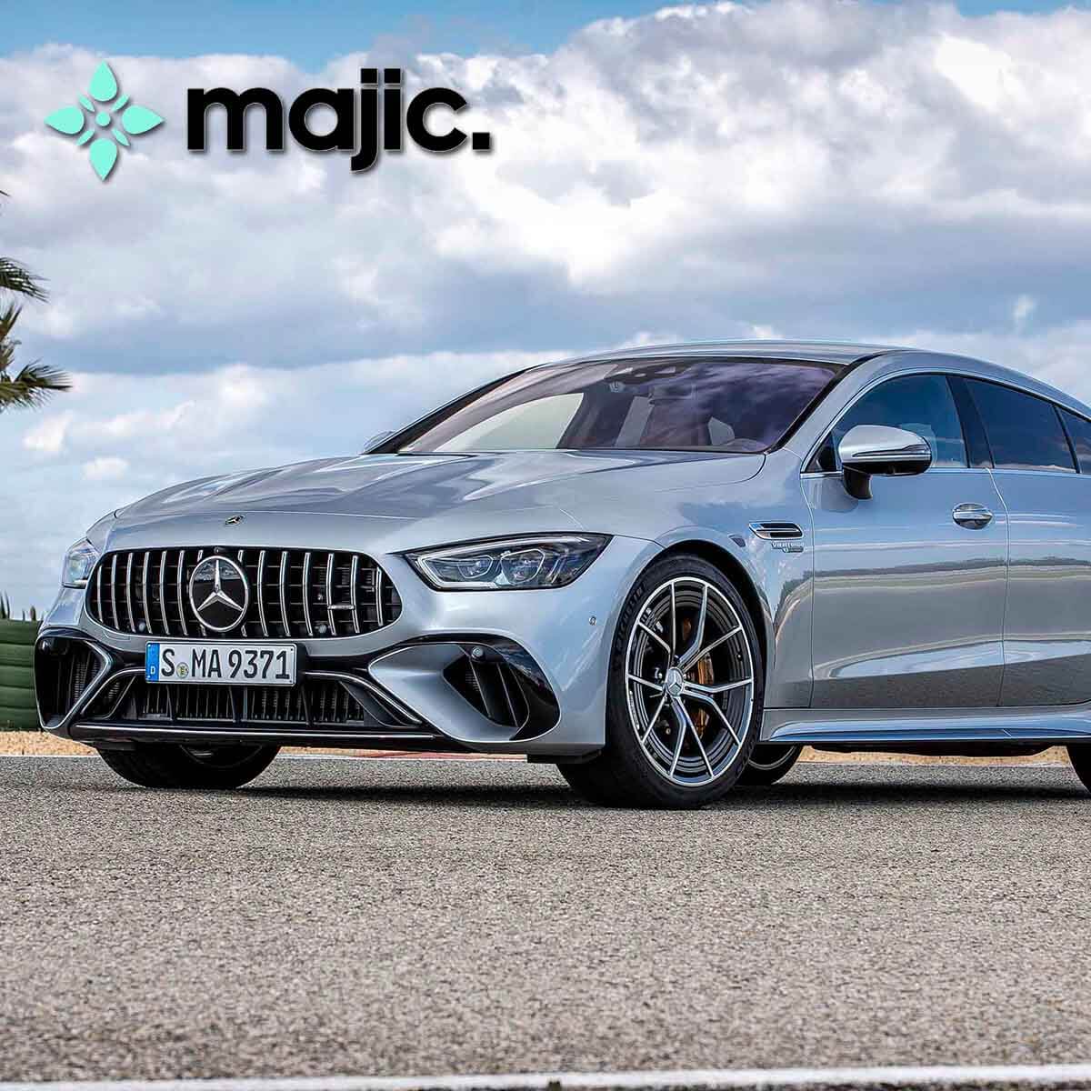 Mercedes High-Tech Silver Paint (922) – majic.