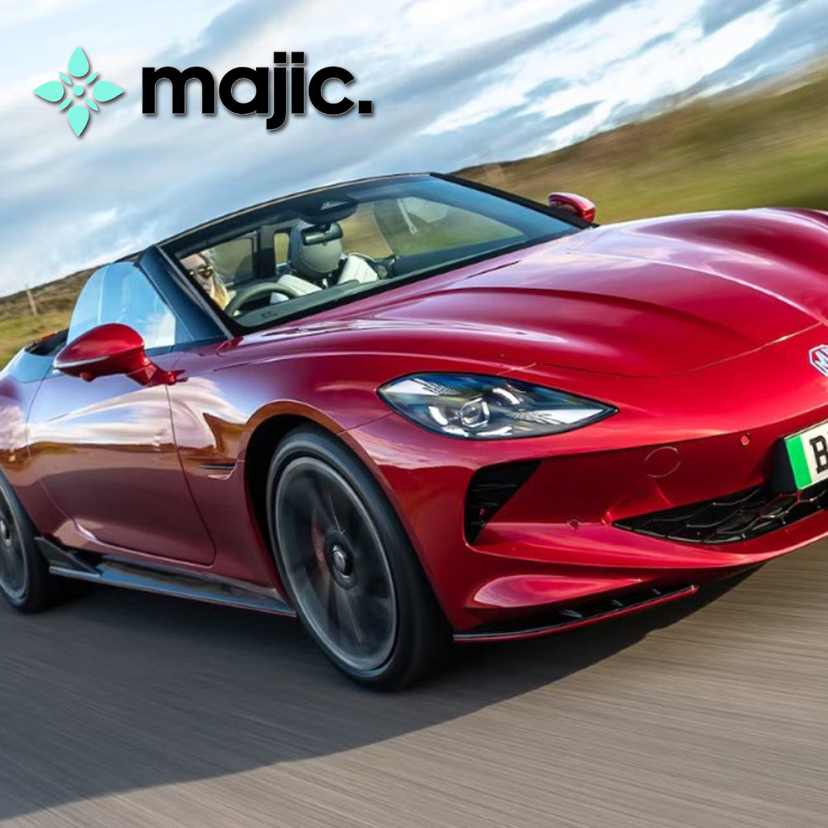 MG Motor Blazing Red Paint (RSJ) – majic.
