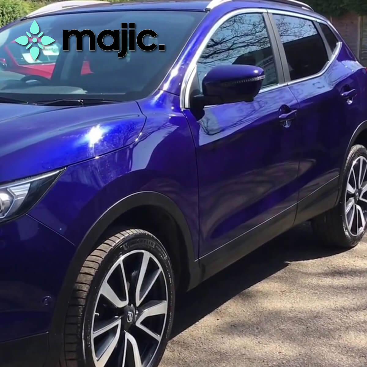 Nissan Ink Blue Paint – majic.
