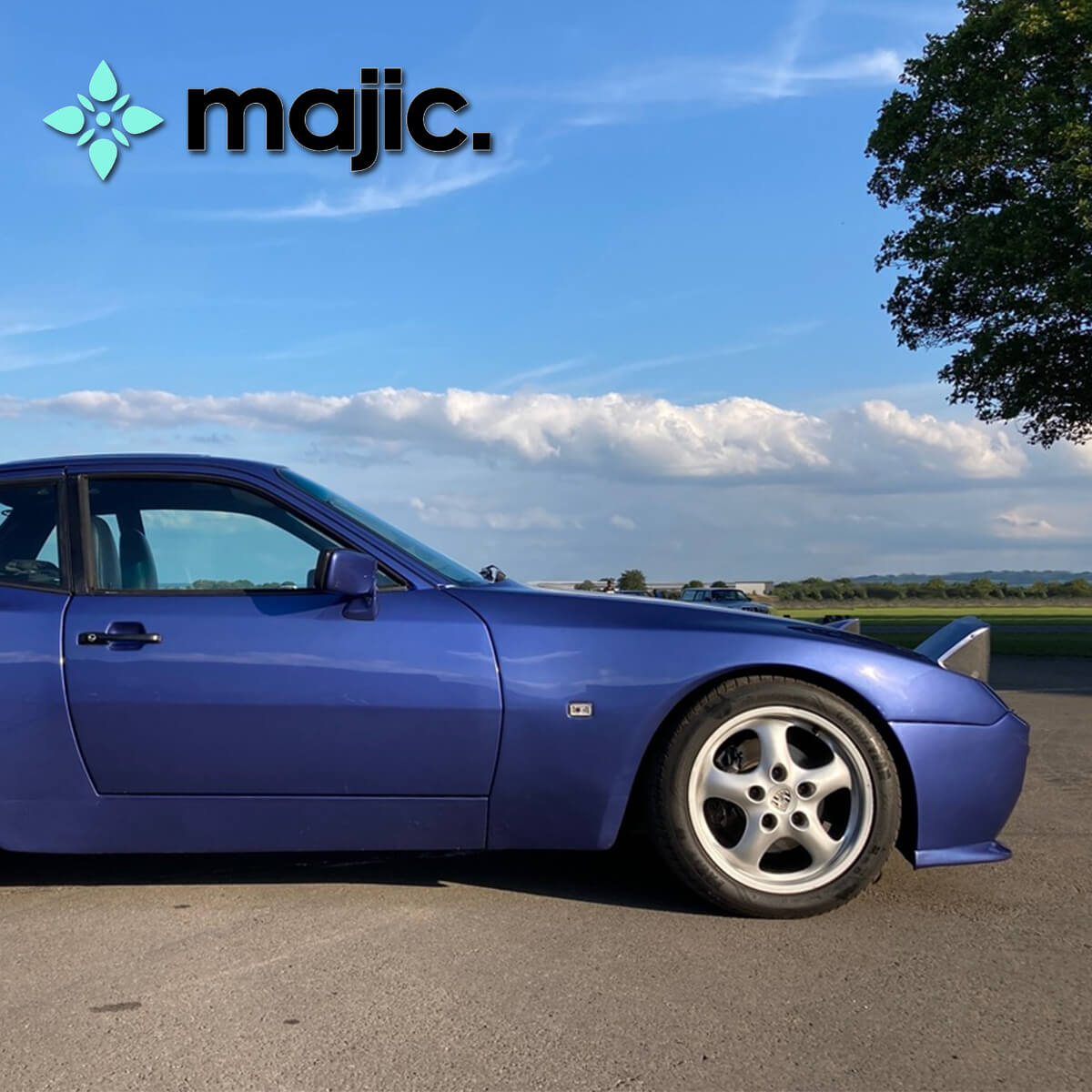 Porsche 944 Cobalt Blue Paint – majic.