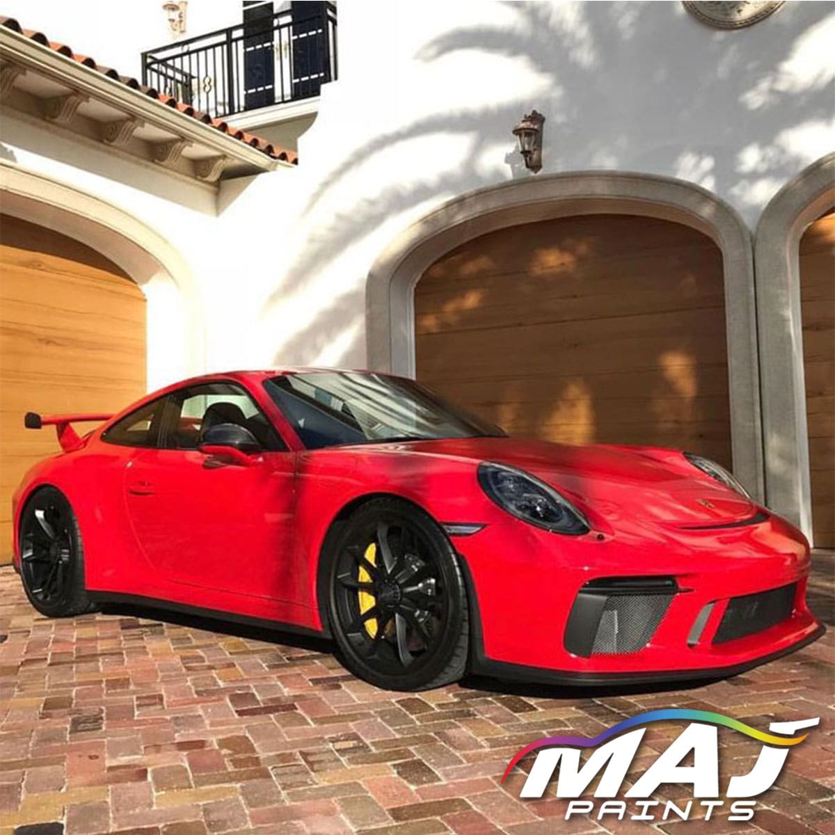 Porsche Guards Red Paint – majic.