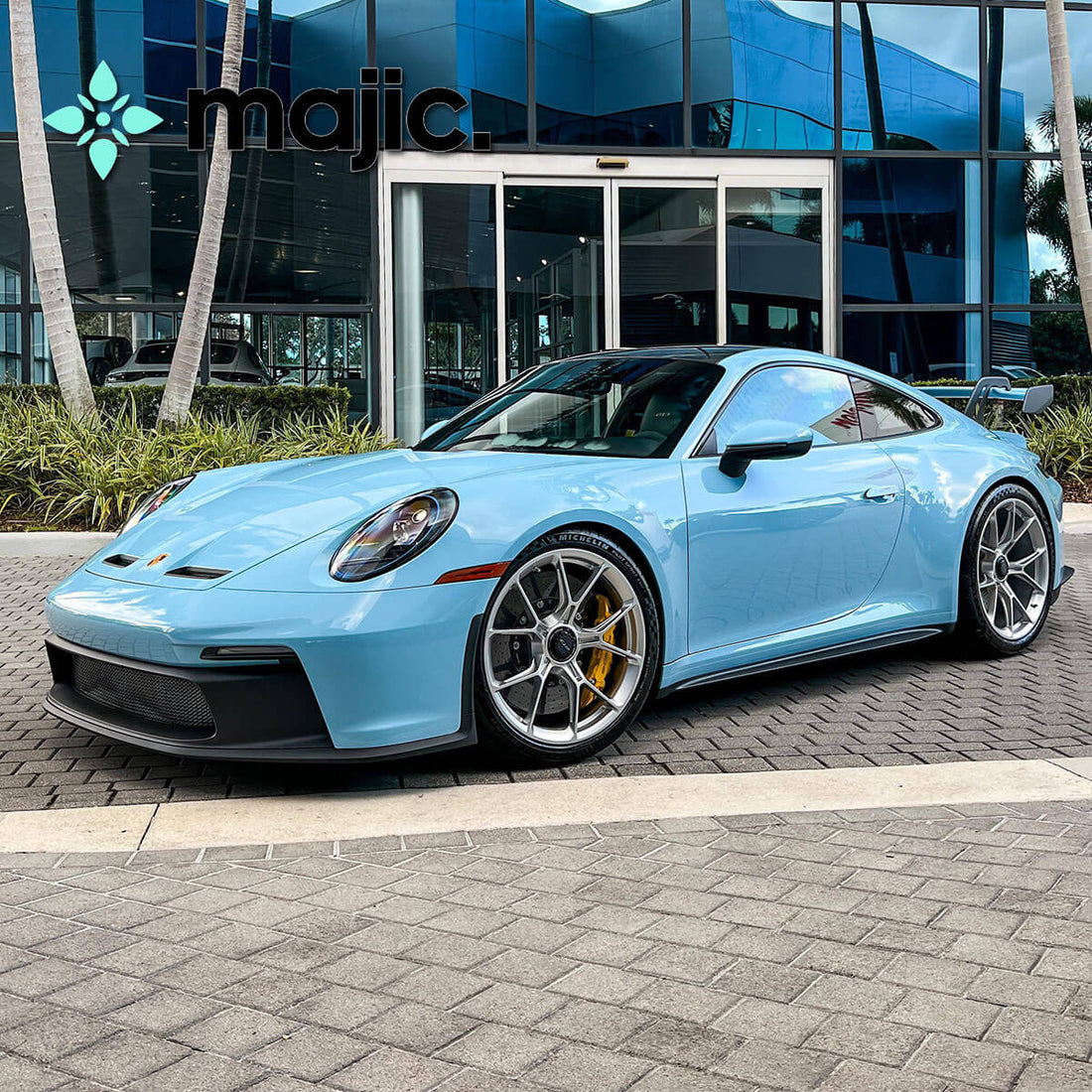 Porsche Gulf Blue Paint – majic.