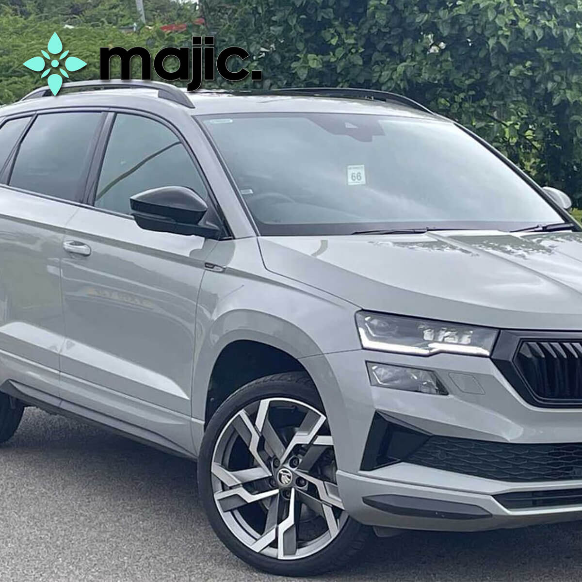Skoda Stone Grey Paint – majic.