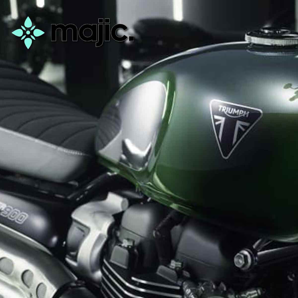 Triumph Brooklands Green Paint – majic.