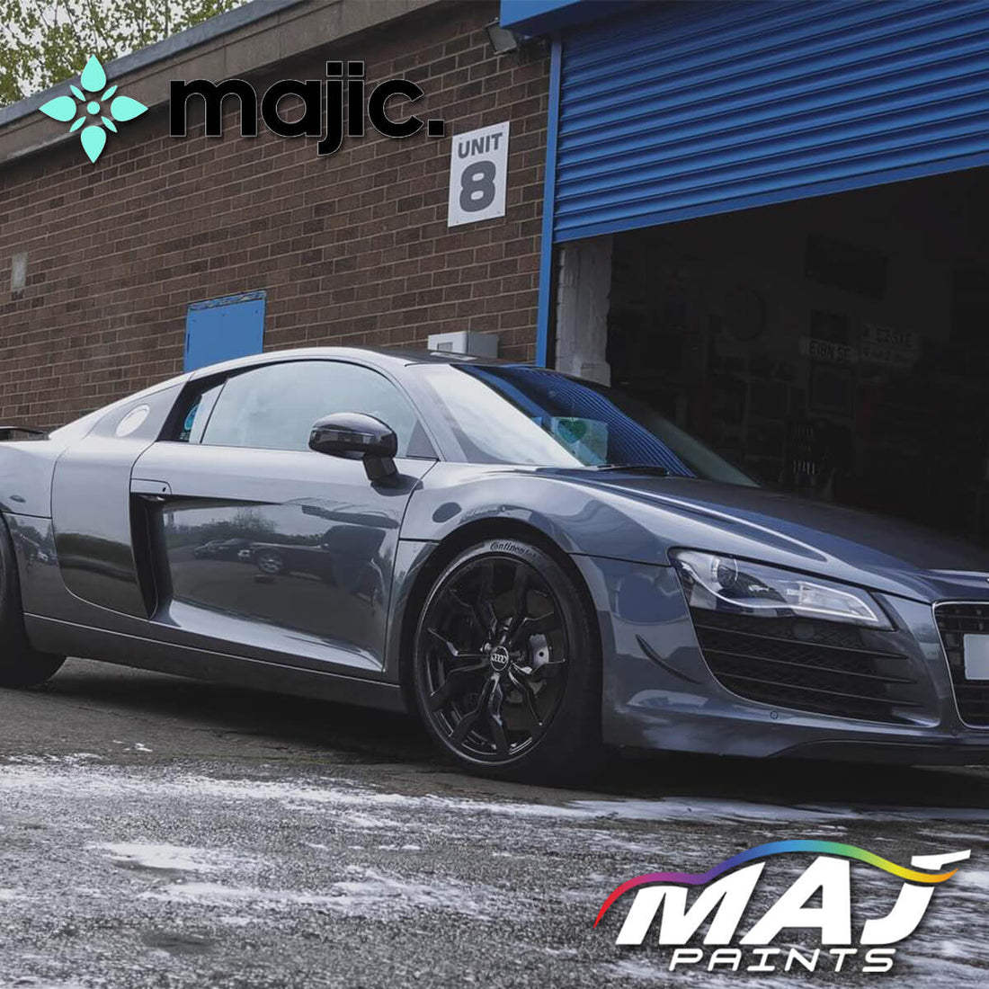 Audi Daytona Grey Paint – majic.